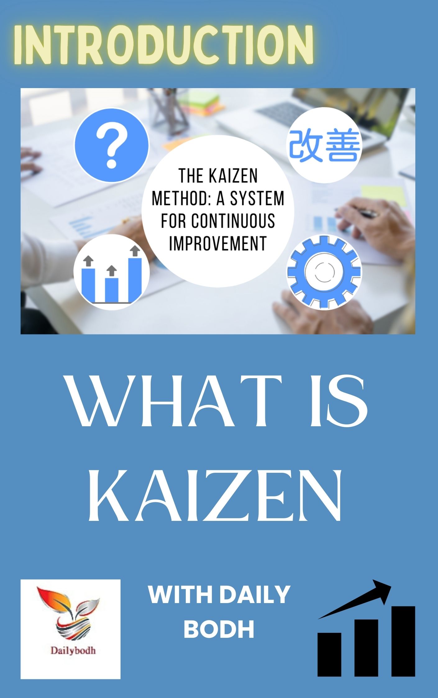 What is kaizen 5 points | Kaizen is the Japanese word for